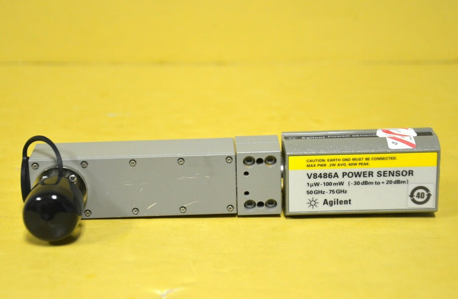 Keysight V8486A Waveguide Power Sensor 50-75GHz -30 to +20dbm Agilent ...